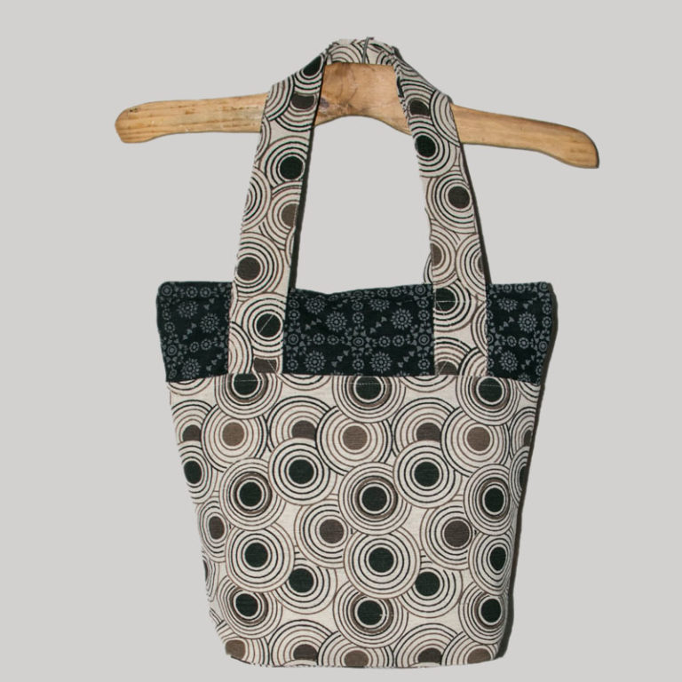 Women's shopper bag with poplin cotton lining - Garments Nepal