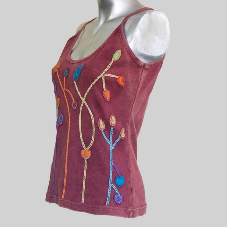 Women's Garments sleeveless rib Tank Top - Garments Nepal