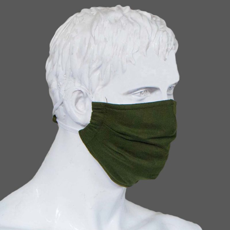 Cotton fabric face mask with filter pocket. - Garments Nepal