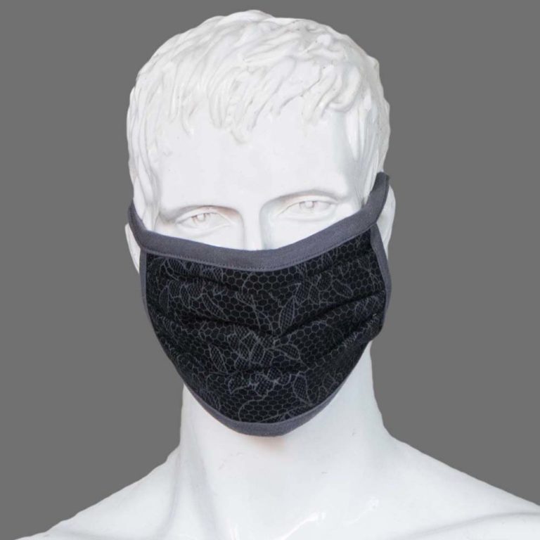 Cotton printed jersey fabric face mask. - Garments Nepal